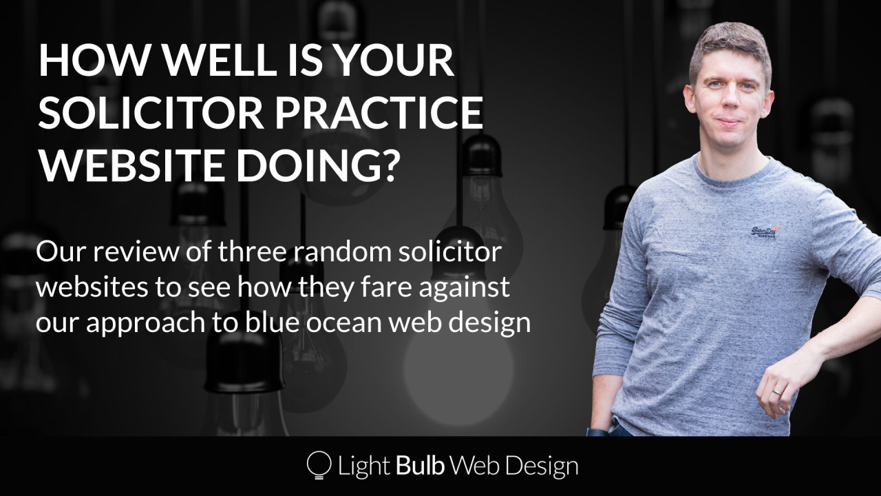 Is your solicitor's practice website keeping you in the red ocean ...